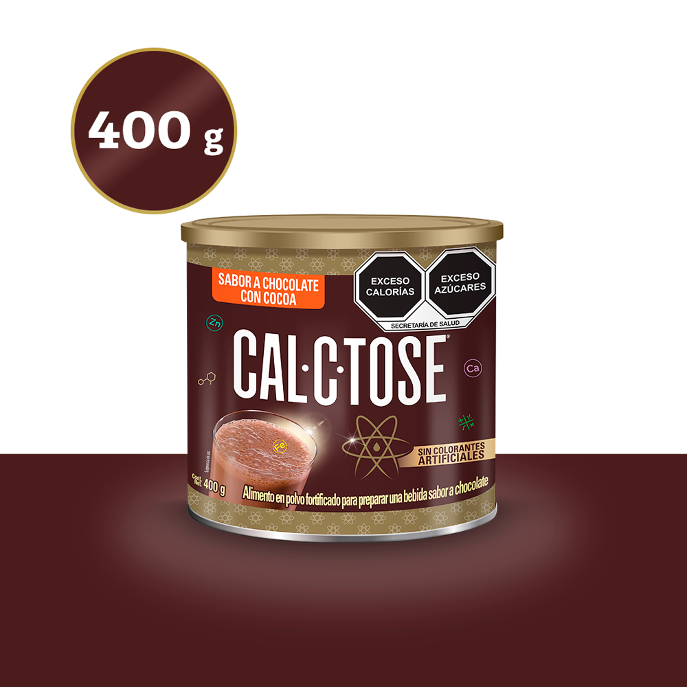 Cal-C-Tose® Chocolate, Lata de 400 grs. – EnfashopMed